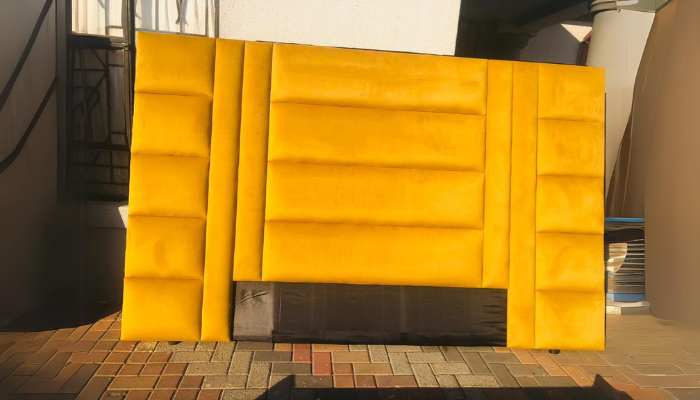 Mustard Extra-Length Headboard - Allybrite Furniture